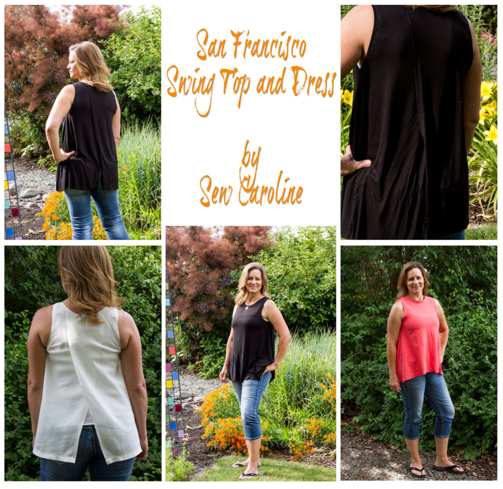 Sew Caroline San Francisco Swing Top Pattern – Swimming In A Sea of ...