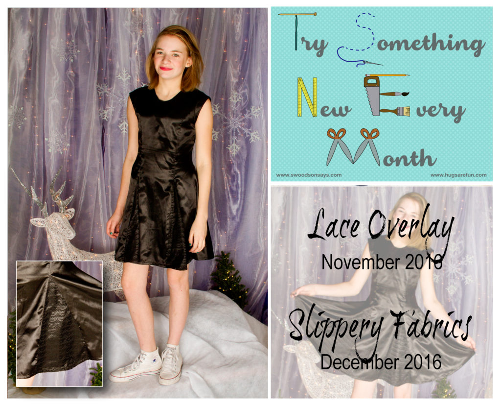 Lace Overlay & Slippery Fabric – November & December TSNEM – Swimming ...